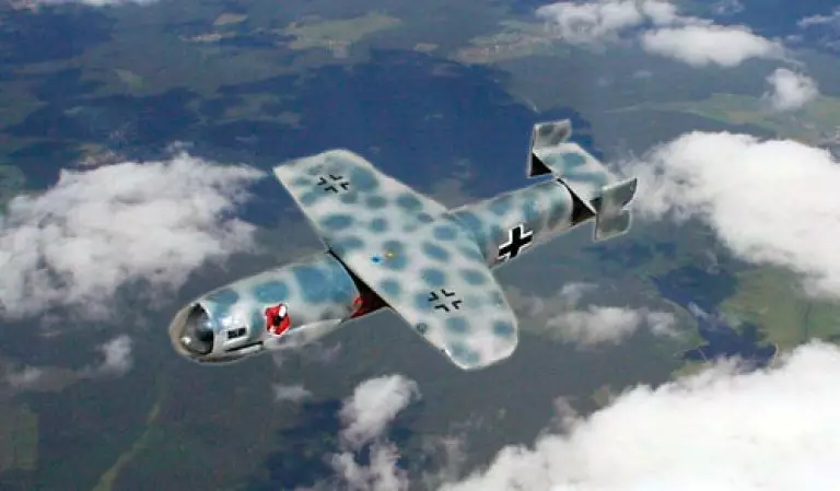 Heinkel 1077 Julia objektív légvédelmi vadászrepülő-elfogó projekt. Németország