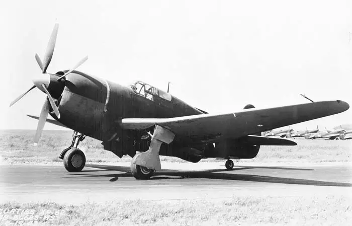 Kokenut taistelija Curtiss XP-62