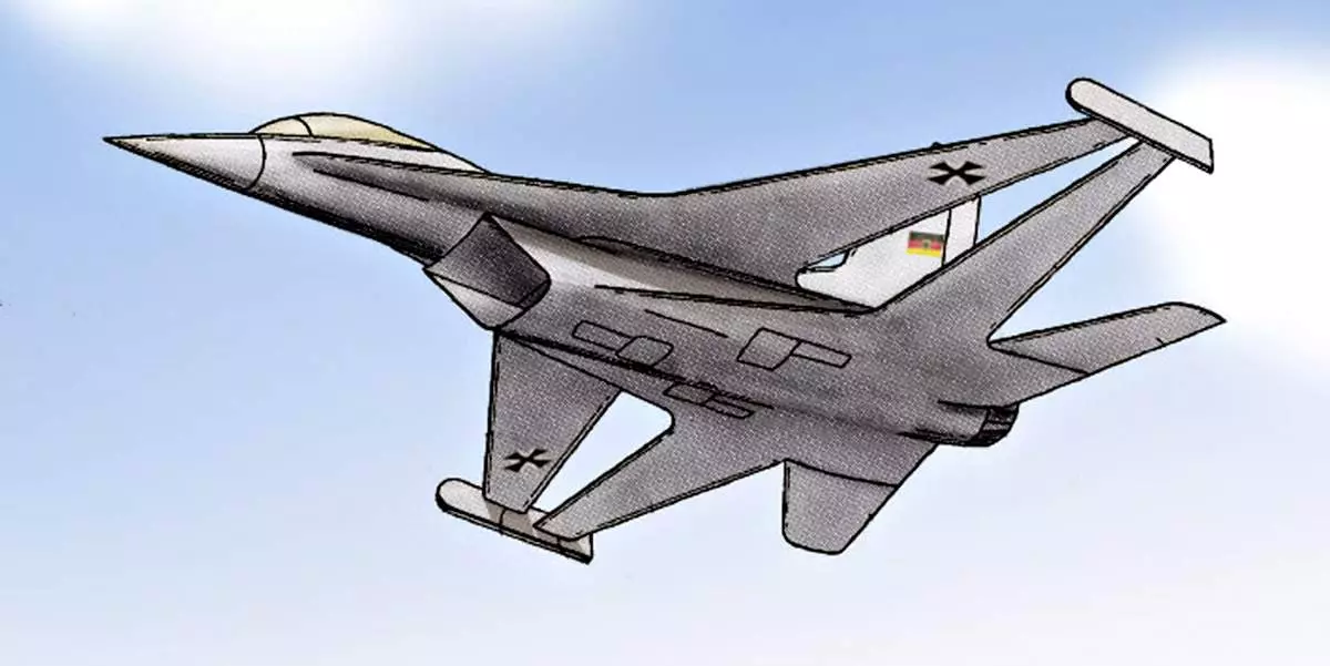 Taktisches Kampfflugzeug (myöhemmin Taktisches Kampffflugzeug 90 tai TKF-90) tutkittiin erilaisia ​​vaihtoehtoja. Esimerkiksi Dornier opiskeli palautusvaihtoehtoa BIPLAN-järjestelmään, mutta uusilla teknologioilla