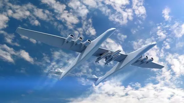 Uppfærsla flugvéla á flugskotkerfi Stratolaunch