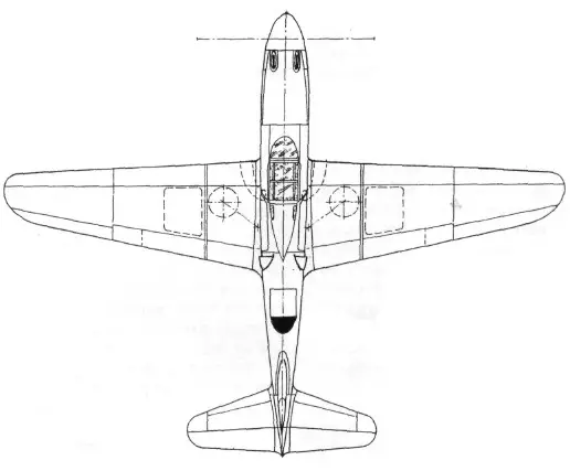 第二次世界大戦の乾燥期のP.O.戦闘機