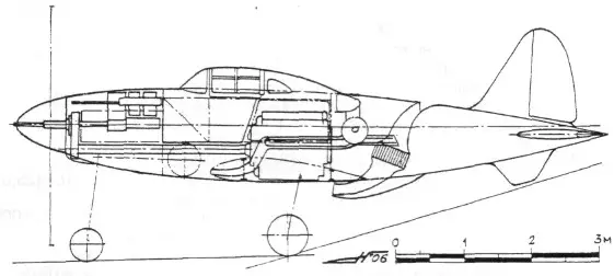 第二次世界大戦の乾燥期のP.O.戦闘機