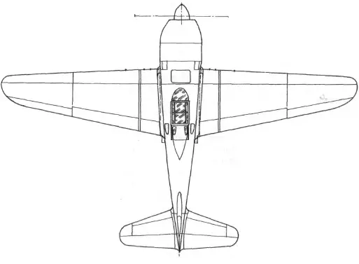 第二次世界大戦の乾燥期のP.O.戦闘機