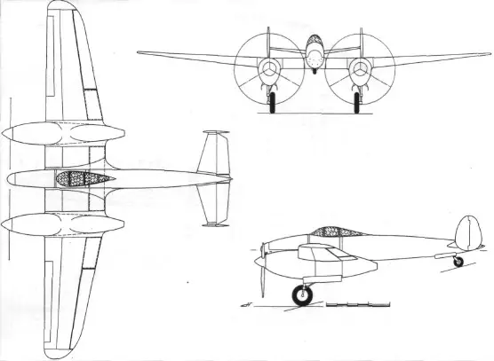 第二次世界大戦の乾燥期のP.O.戦闘機