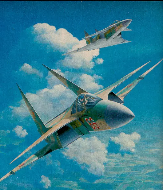 Boj s senco. Alternativni borec MIG-2000. 2. del