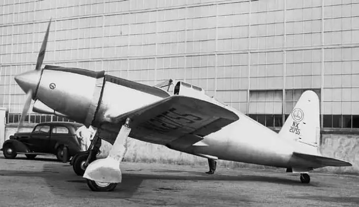 Vanguard jäi takavartioon. Vultee P-66 Vanguard -hävittäjän historia. Yhdysvallat 37211_2