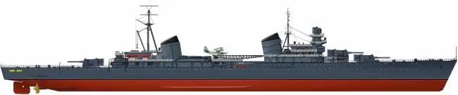 Altflot 1906-1954: Tàu tuần dương loại Pozharsky nặng. Và những gì, vì vậy nó có thể?