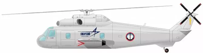 Dek penerbangan armada Rusia XIII. Helikopter.