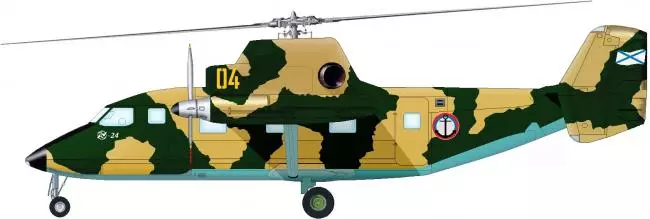 Dek penerbangan armada Rusia XIII. Helikopter.