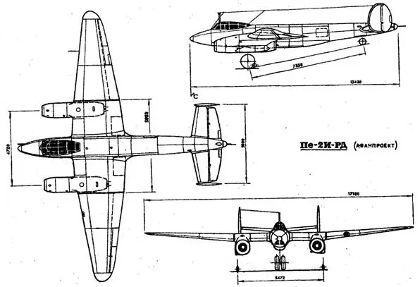 Pe-2I ਅਤੇ ਪ੍ਰਤੀਕਿਰਿਆਸ਼ੀਲ 