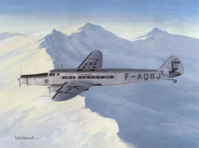 Avioane de pasageri Dewoitine D.332, D.333, D.338, D.342 și D.620. Franţa