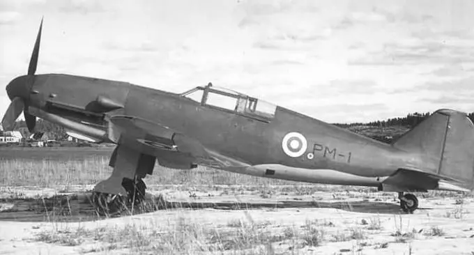 Erfarne jagerfly VL Pyörremyrsky. Finland