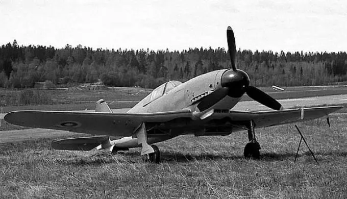 Erfarne jagerfly VL Pyörremyrsky. Finland