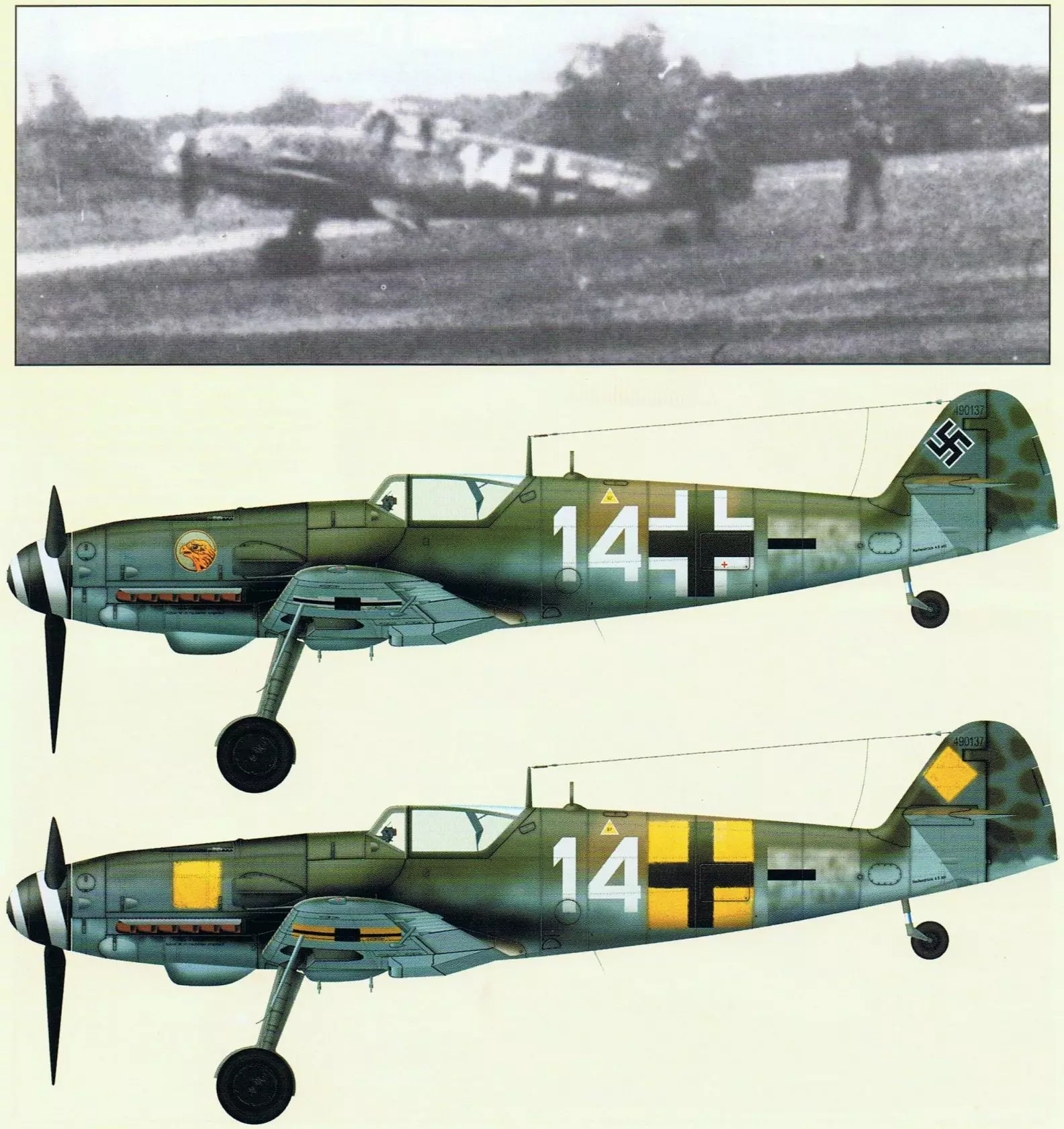 Yakalanan savaşçılar Messerschmitt Me 109. Bölüm 39