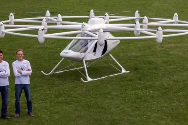 Hura na VC200 Volocopter, imodoka kuguruka kugiti cye