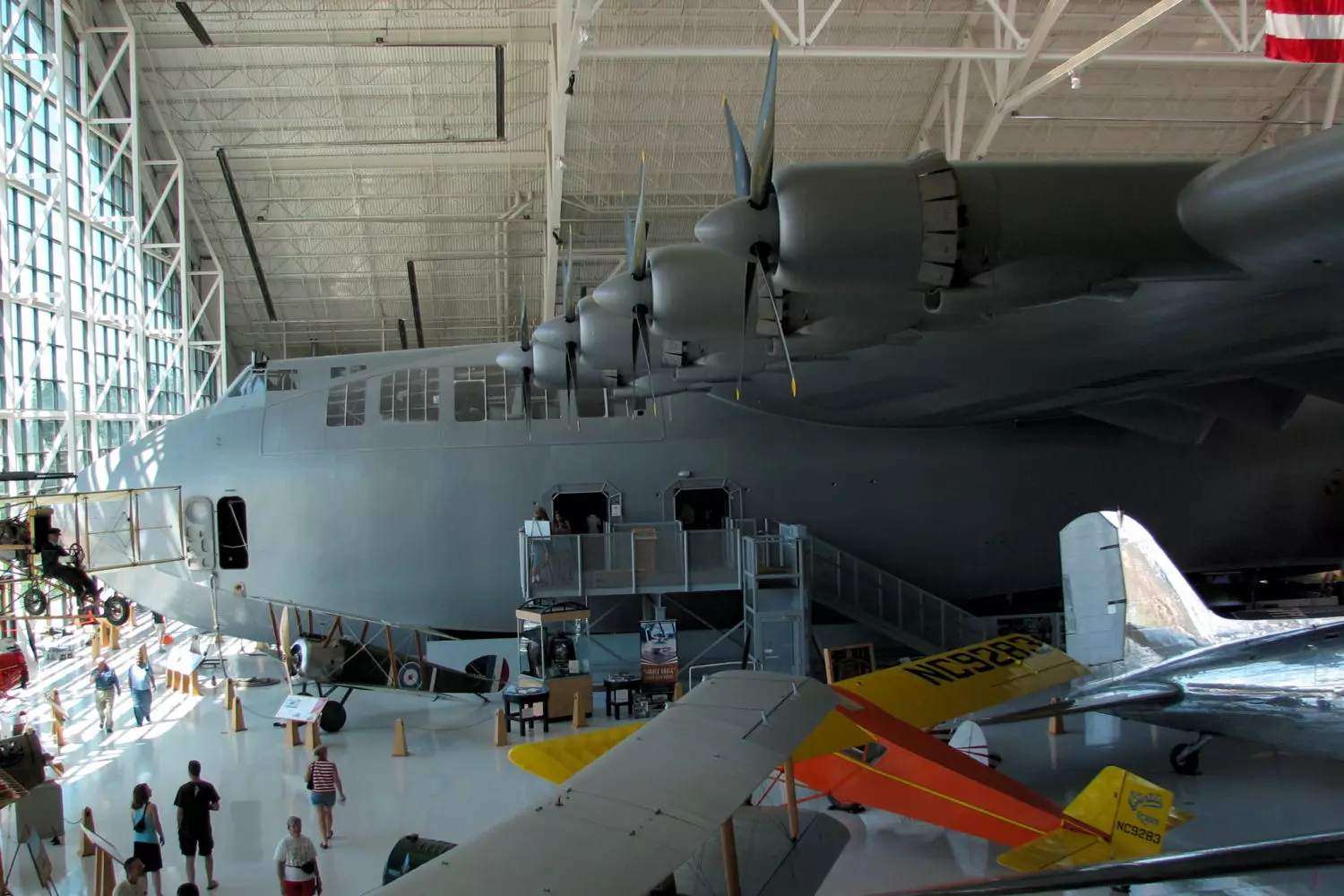 Wat in gans! Super Swiere Flying Boat Hughes H-4 (HFB-1) Hercules. USA