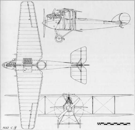 Avionë luftarakë me shumë qëllime më parë skema C-IV