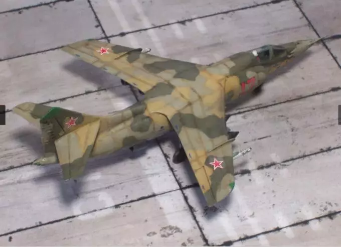 Alternatívne útočné lietadlo Jak-35D. ZSSR