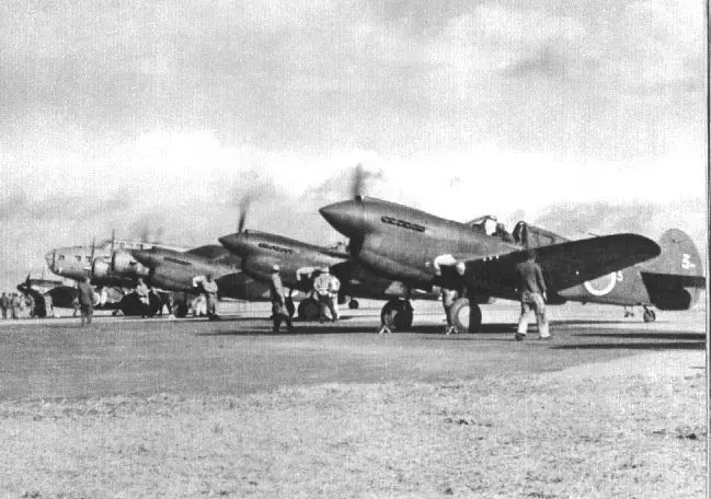 ทดสอบในญี่ปุ่น นักรบ Curtiss P-40E WarHawk