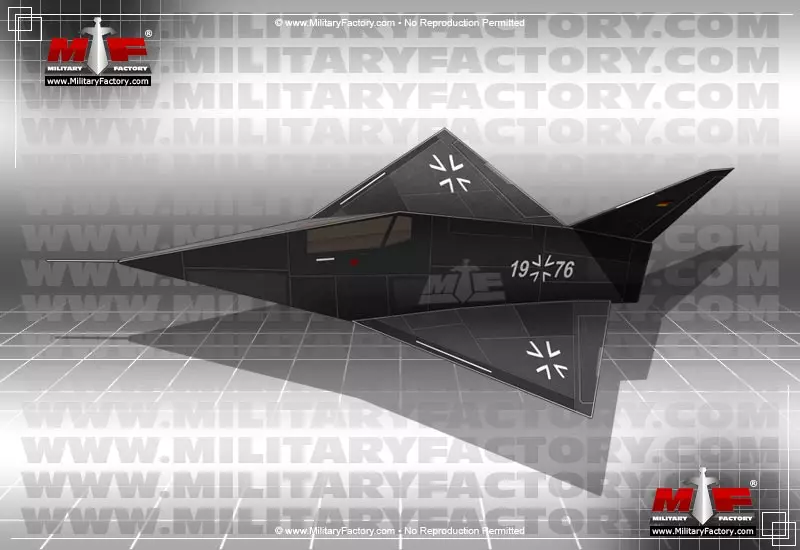 독일어로 F-117 - Messerschmitt-Bölkow-Blohm MBB Lampyridae(반딧불). FRG