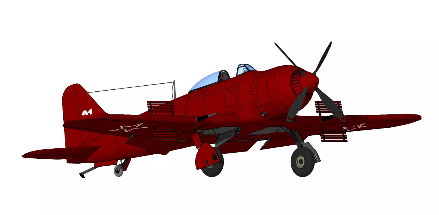 Bomber-Torpedo-Duty CKB-48-01 პროტოტიპი