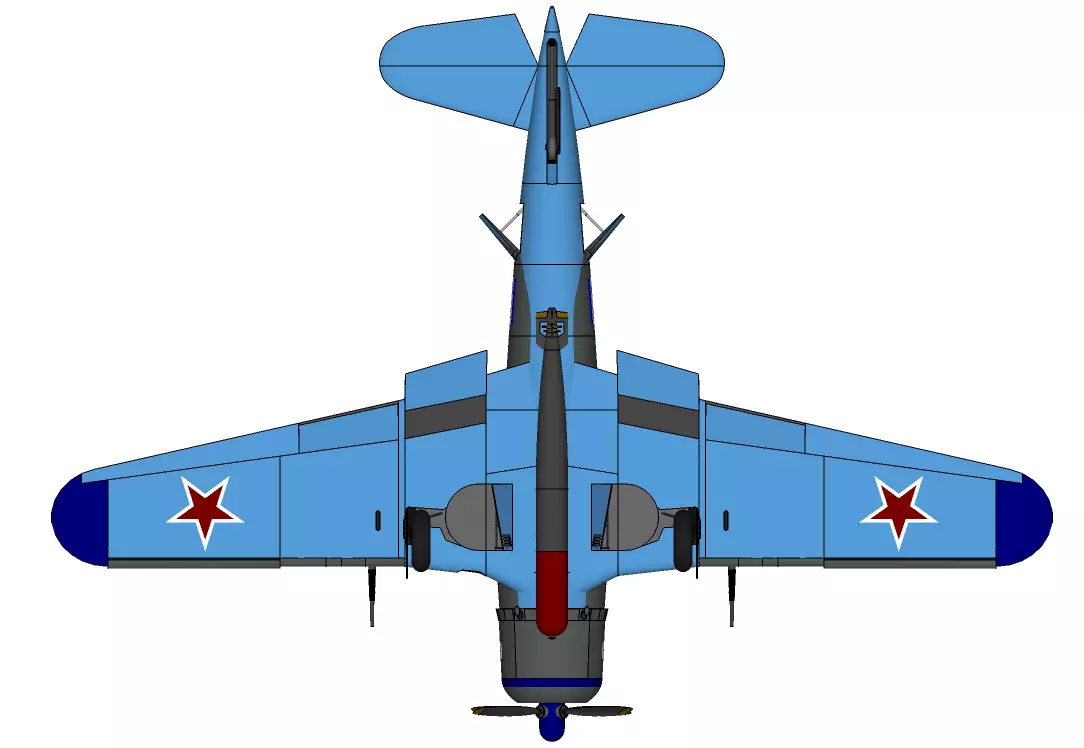 Serial Deck Pycle Bomber ตอร์ปิโด Mig-12k