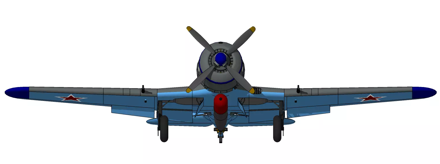 Serijski paluj pycle bombarder torpedo mig-12k