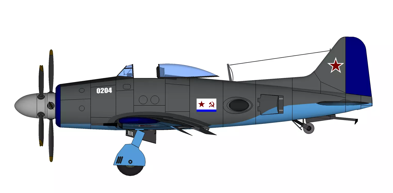 Serial Gverta Dive Bombardor Mig-12k2 Torpedo