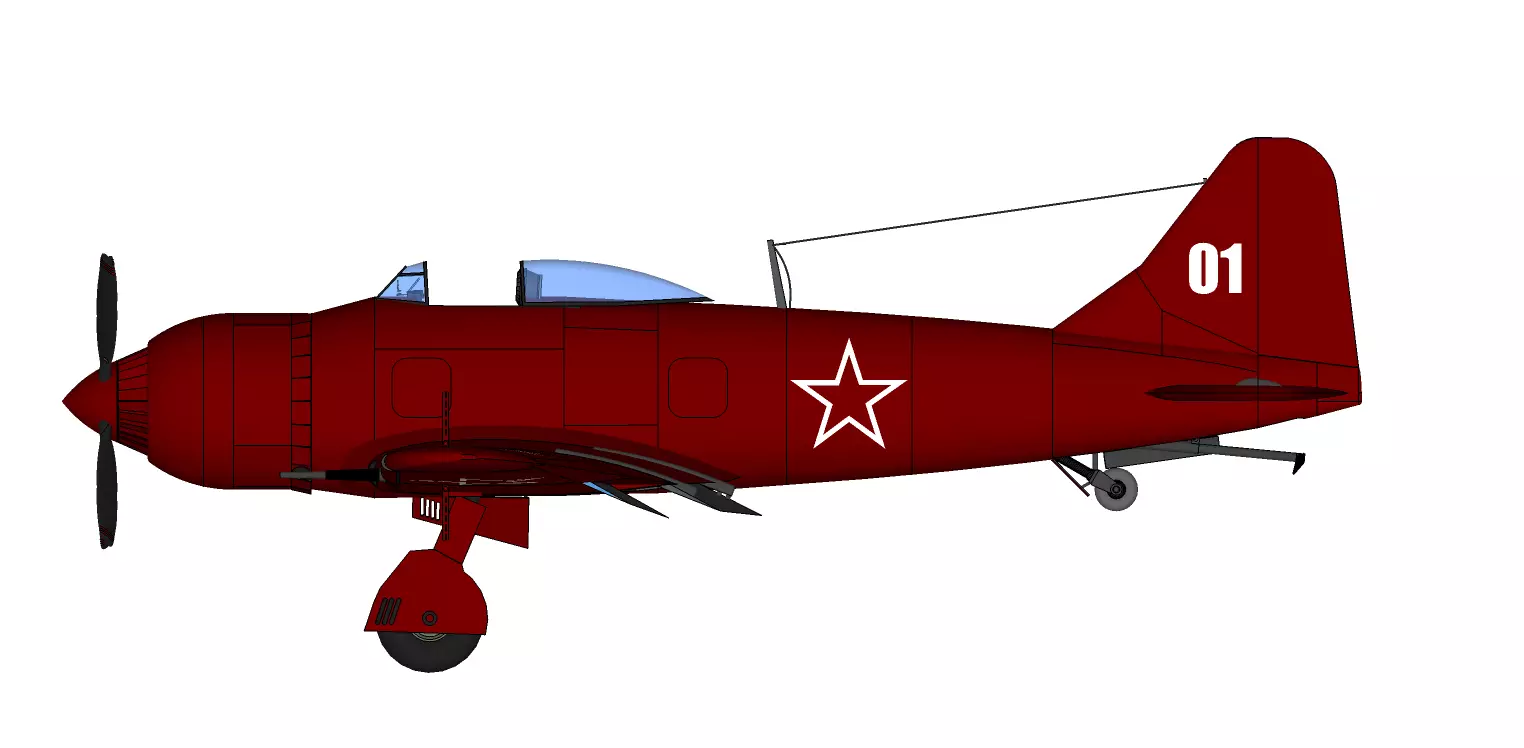 ต้นแบบของดาดฟ้าเลือก Bomber-Torpedo-Duty CKB-48-01