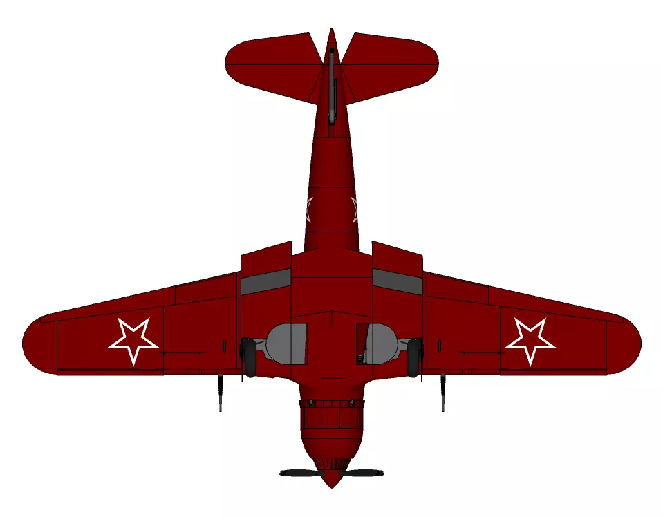 Der Prototyp des Decks pflückt Bomber-Torpedo-Duty CKB-48-01