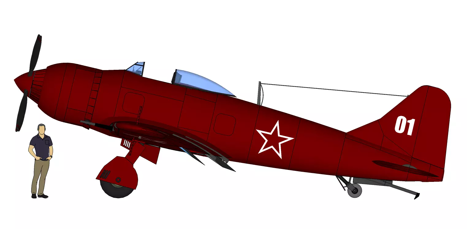 Ang prototype ng deck picking bomber-torpedo-duty ckb-48-01