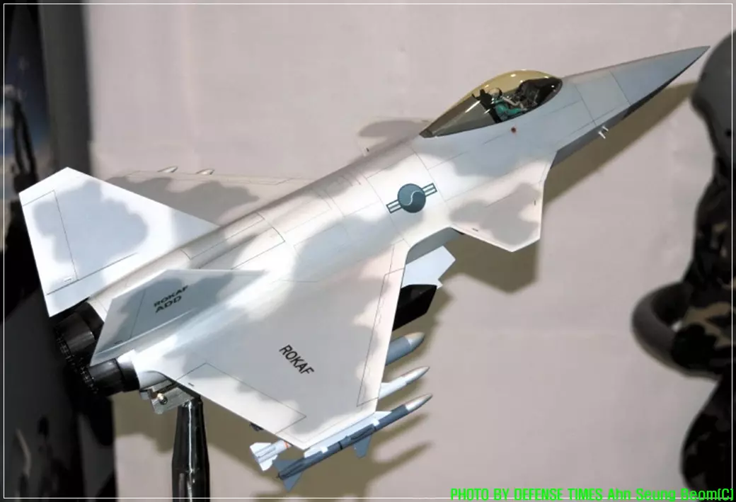 Draft Fighter Fighter KFX. South Korea neIndonesia