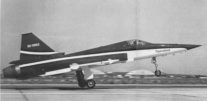 Borroka hegazkinak gaur eta bihar. Erabilera anitzeko borrokalaria Northrop F-20 Tigershark. Egiak