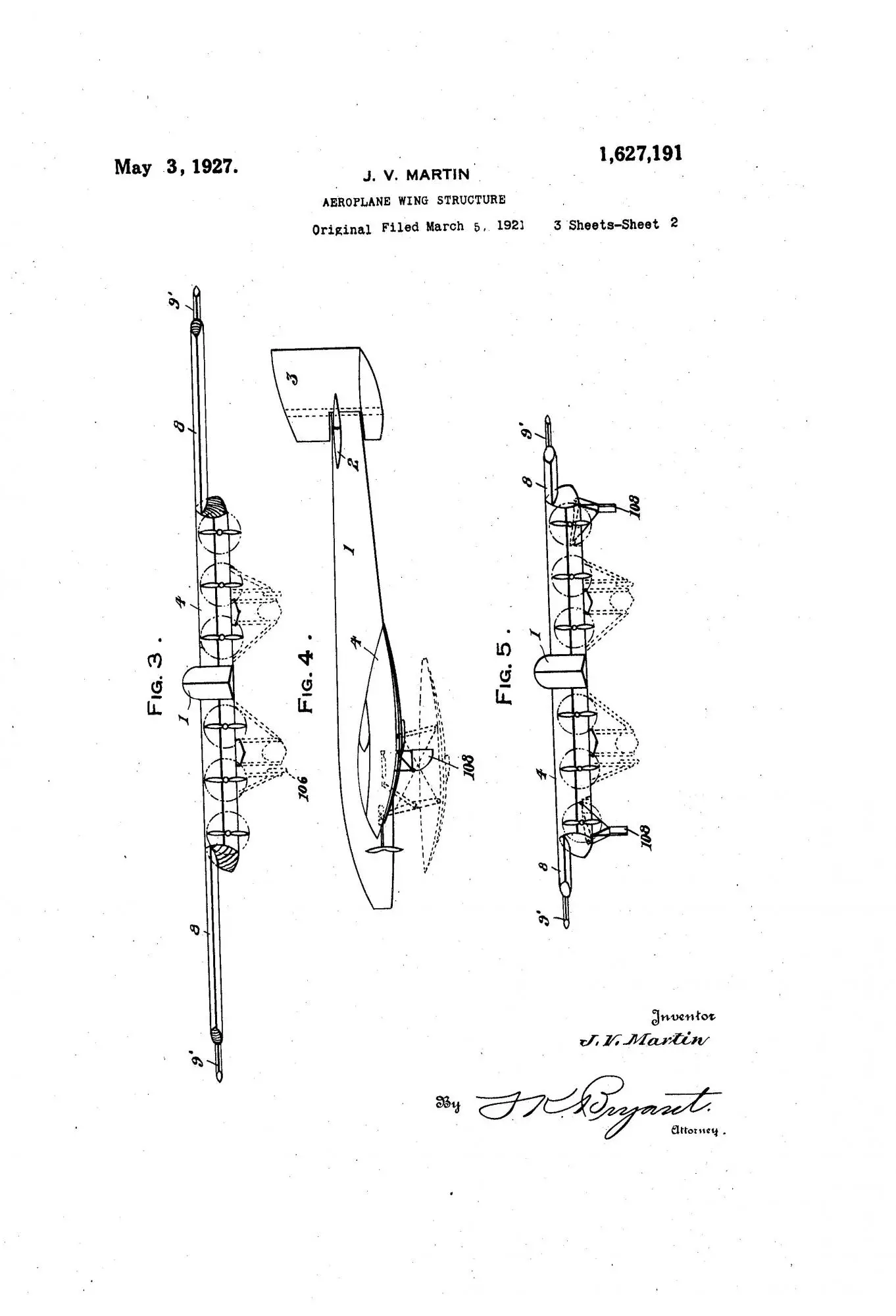 James Vernon Martin proiektuak (James Vernon Martin)