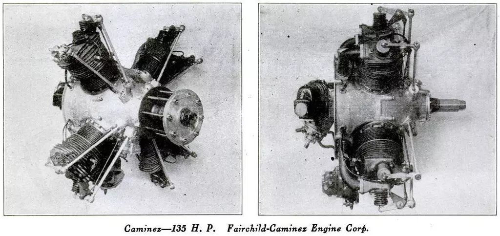 Non-staðall. Fairchild-Caminez 447