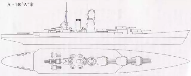 Ëndrra e admiraleve japoneze. Stinor Isuo (A-140) Projekti Captain Fujimoto - Linkor Nelson në japonisht.