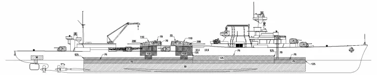 Lwm cruiser Ernest Renan. Fabkis