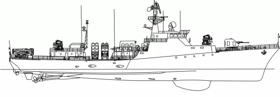 Projectes de Corvettes SKB 86-1 i 86-1m per a la flota de Rússia.