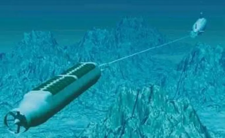 潜水艦のための衛星