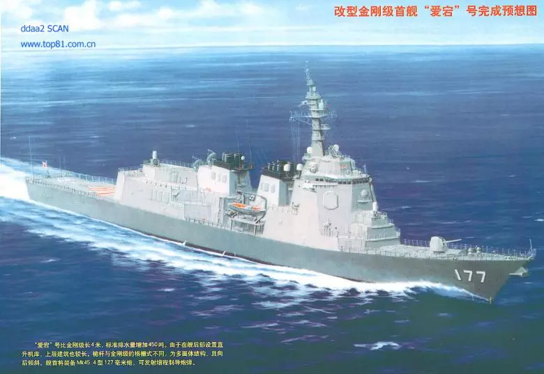 DDG-177 Atago in DDG-991 Sejong Veliki (KDX-III):