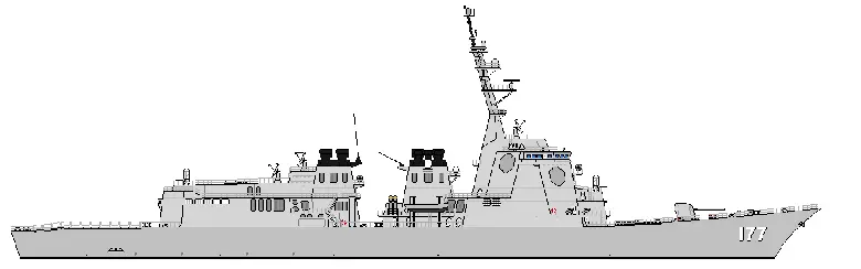 DDG-177 ATAGO и DDG-991 Sejong Велики (KDX-III):