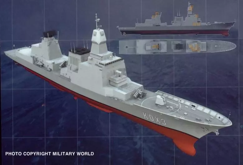 DDG-177 Atago และ DDG-991 Sejong the Great (KDX-III):