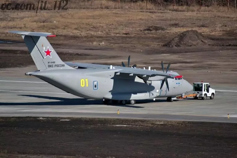 Wat is het nieuwste Russische militaire transportvliegtuigen IL-112B