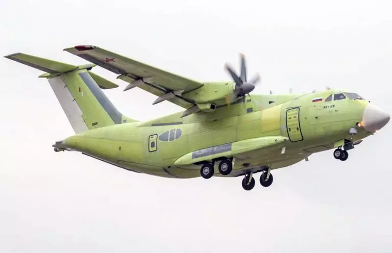 What is the latest Russian military transport aircraft IL-112B