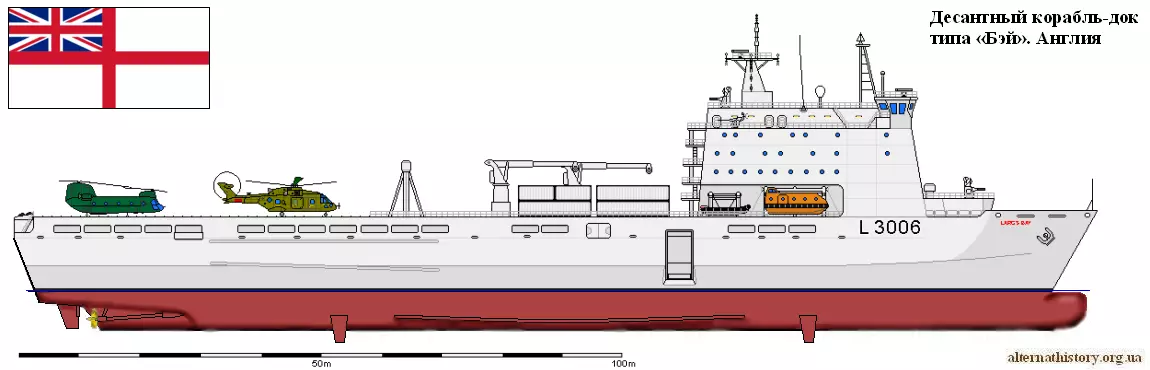 مركبة إنزال من طراز Bay-class (LSD). إنكلترا