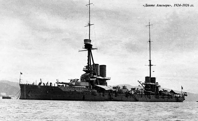 Dante Aligiery - the first Italian battleship