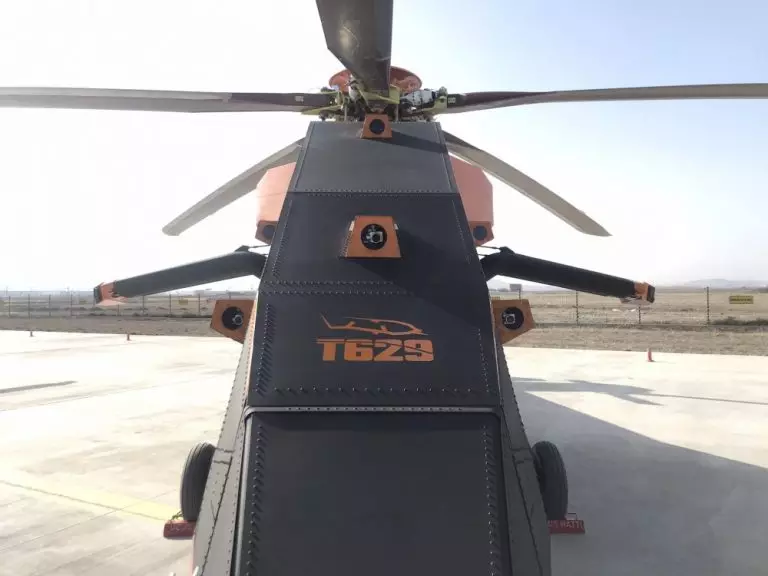 ترکیه مبارزه با هلیکوپتر T629