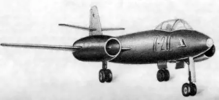 變壓器Alekseeva。 I-211,215,216。Okb-21 Alekseev的戰鬥者。蘇聯。 1947-48。