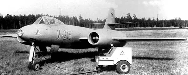 Dem Alekseev säin Transformator. I-211, 215, 216. Kämpfer OKB-21 Alekseev. D 'UdSSR. 1947-48