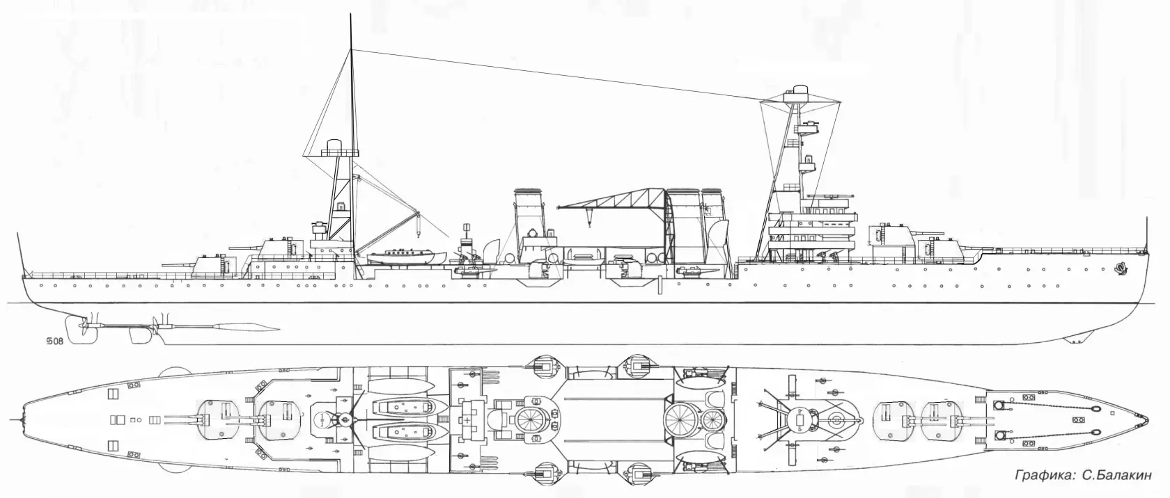 Flotta fid-dinja tal-komuniżmu alternattiv - cruiser